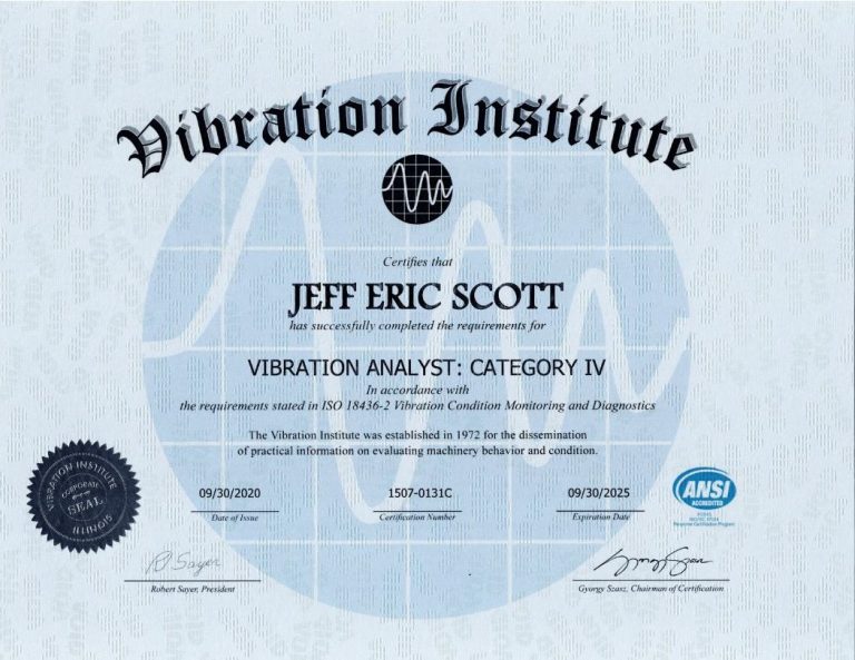 Expert Vibration Training Courses | Vibration Analysts Inc.
